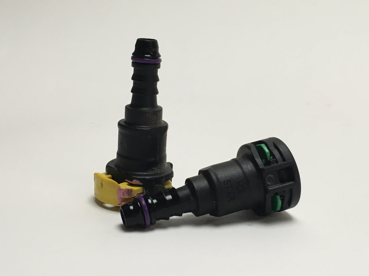 One Pair (qty 2) Tesla Model S Coolant Connectors - reclaimed – ampREVOLT